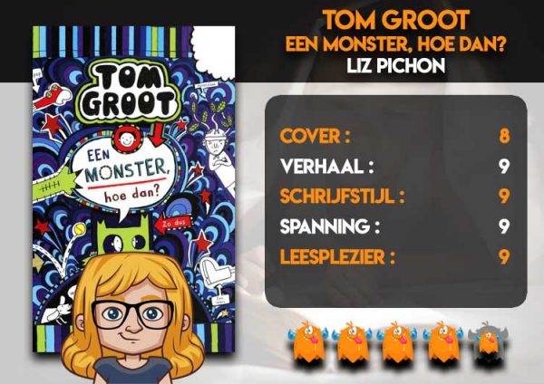Tom Groot / Een Monster, hoe dan? van Liz Pichon - Lookie Books